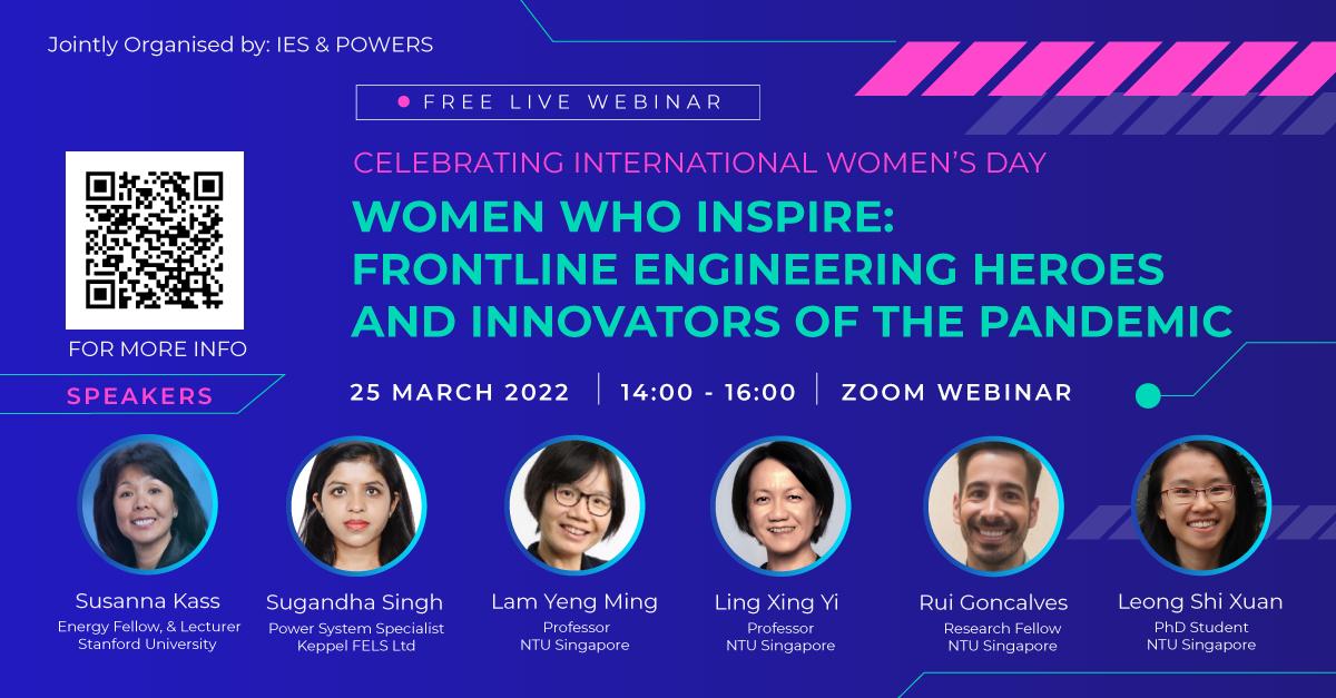 Webinar - Women Who Inspire: Frontline Engineering Heroes & Innovators of the Pandemic | Seattle ...
